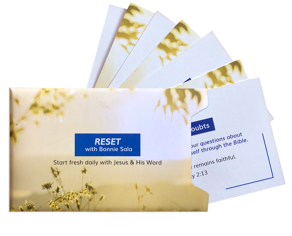 Reset Printable Scripture Cards - Guidelines International