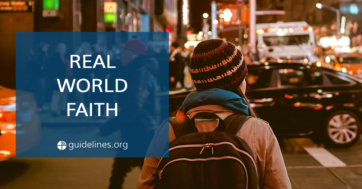 Real World Faith Pt 1: Being Authentic - Guidelines Devotional